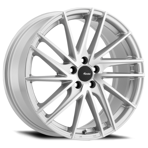 Advanti Racing 94MS Turbina 19 x 8.5, 5x4.5, 26 lbs Silver with ...