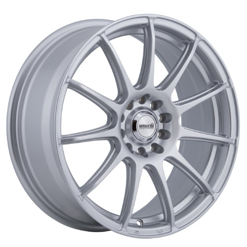 Maxxim 10S Winner 17 x 7, 5x100, 5x4.5, 17 lbs Full Silver Wheels For Sale