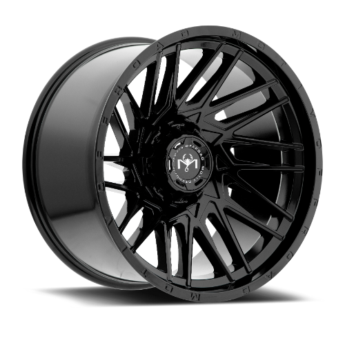 Motiv 424B Mutant 20 x 9, 8x180, 38.7 lbs Gloss Black Wheels For Sale