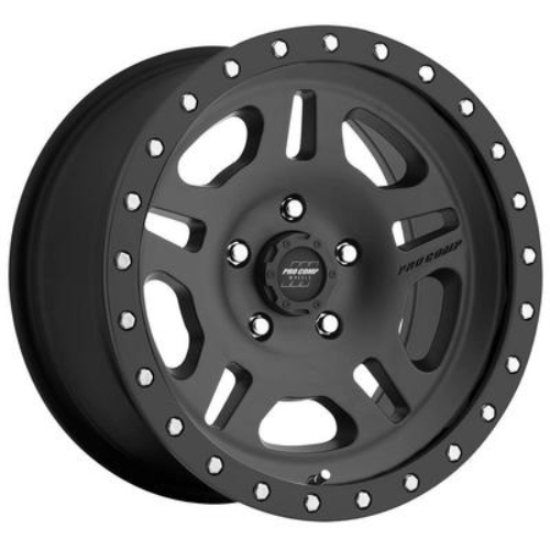 Pro Comp PA29 LA PAZ 17 x 8, 6x5.5, 32.32 lbs SATIN BLACK Wheels For ...