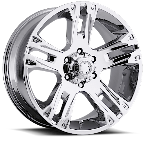 Ultra 235C Maverick 17 x 8, 6x5.5, 32 lbs Chrome Plated Wheels For Sale ...